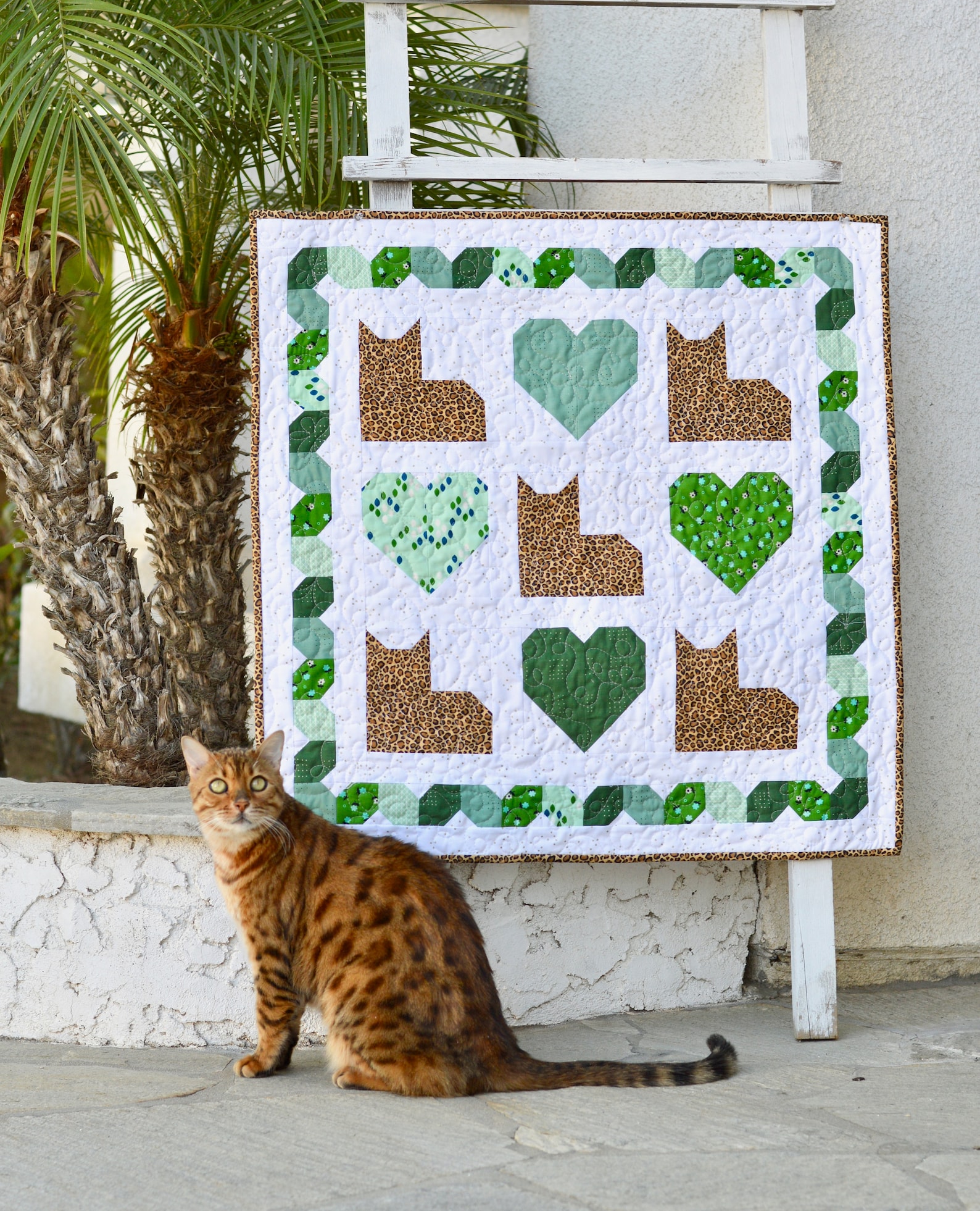 Leopard Love PDF Quilt Pattern - Etsy