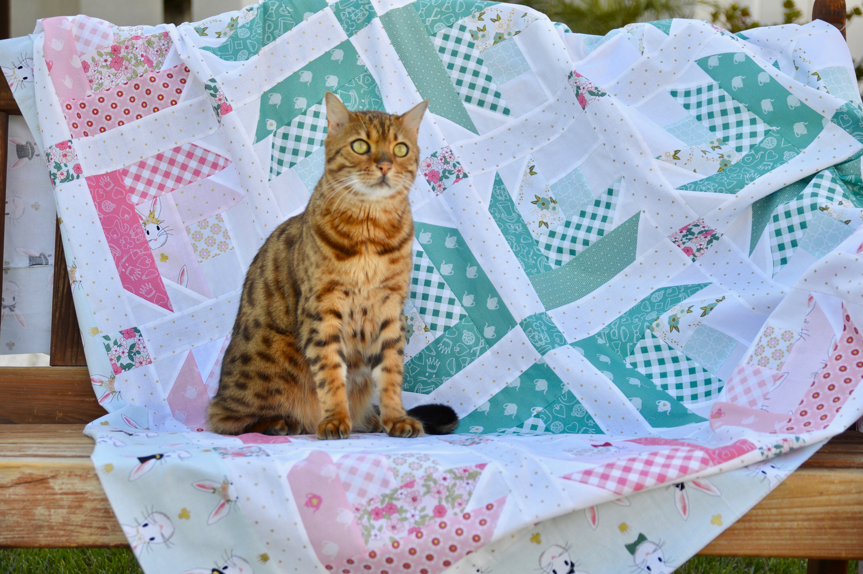 Hello Springtime Quilt Pattern PDF Quilt Pattern Spring | Etsy