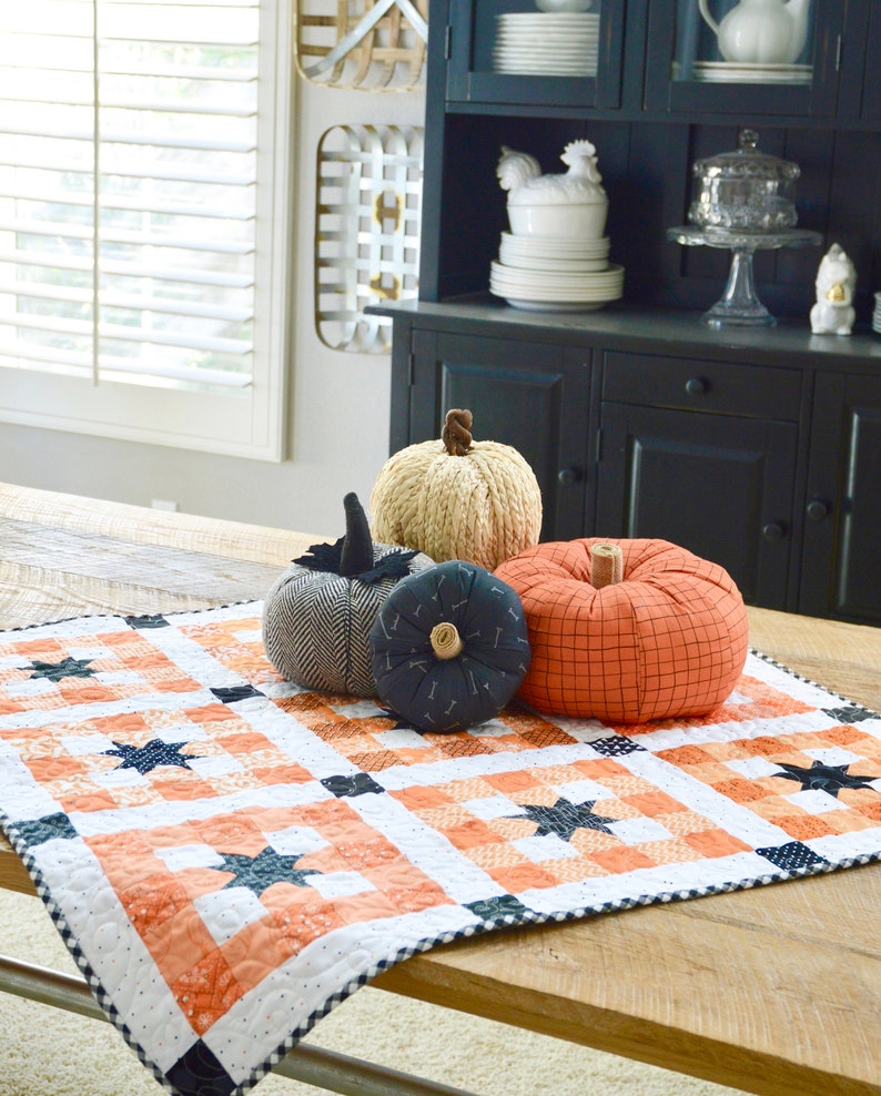 Gingham Picnic PAPER Quilt Pattern - Etsy