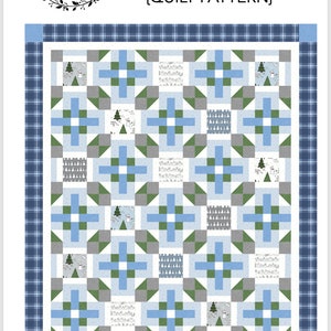 Cozy Winter Quilt Pattern PAPER - Etsy