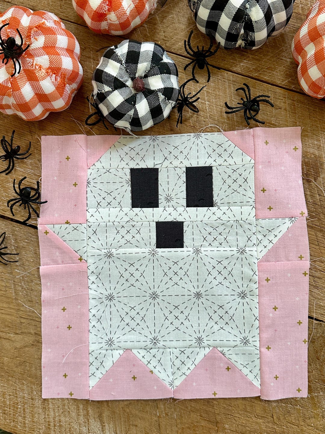 Scaredy Ghost Quilt Block PDF Pattern - Etsy