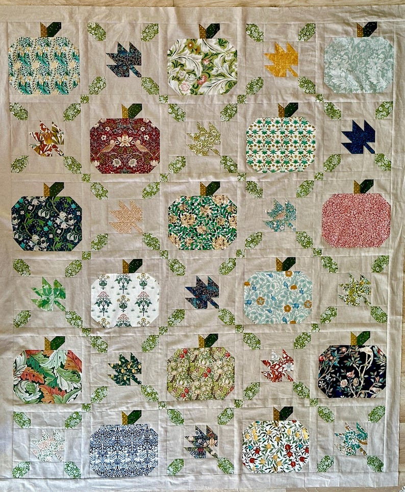 Autumn Harvest Quilt Pattern - PDF Download - Etsy