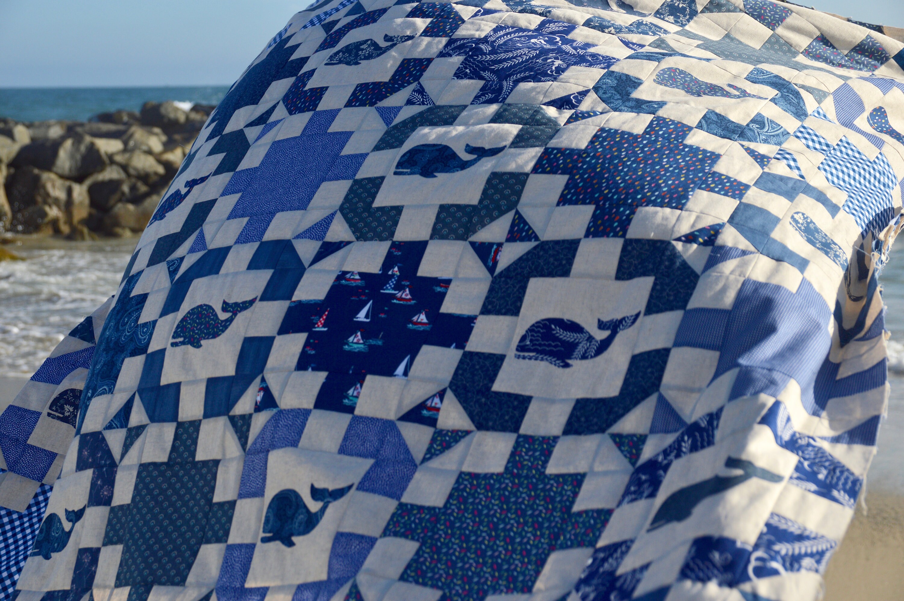 Blue Whale Quilt Pattern, PDF Quilt Pattern, Instant Download - Etsy