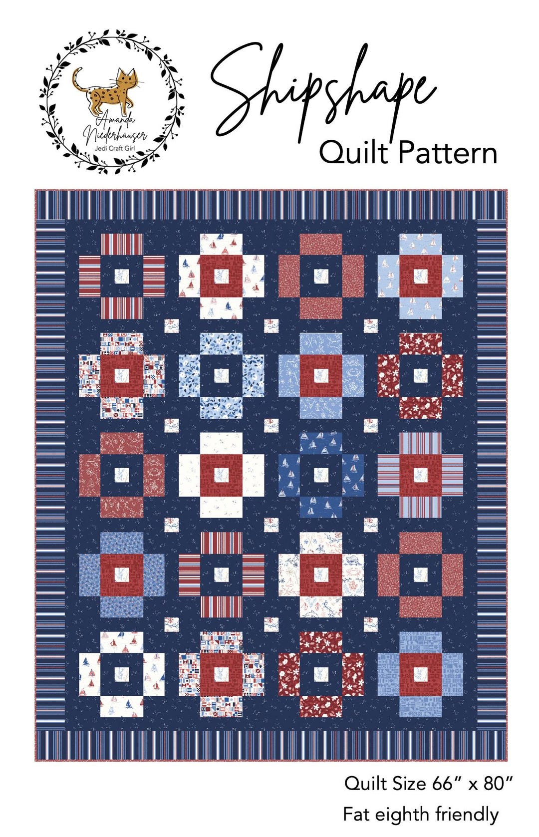 Shipshape Quilt Pattern PDF - Etsy