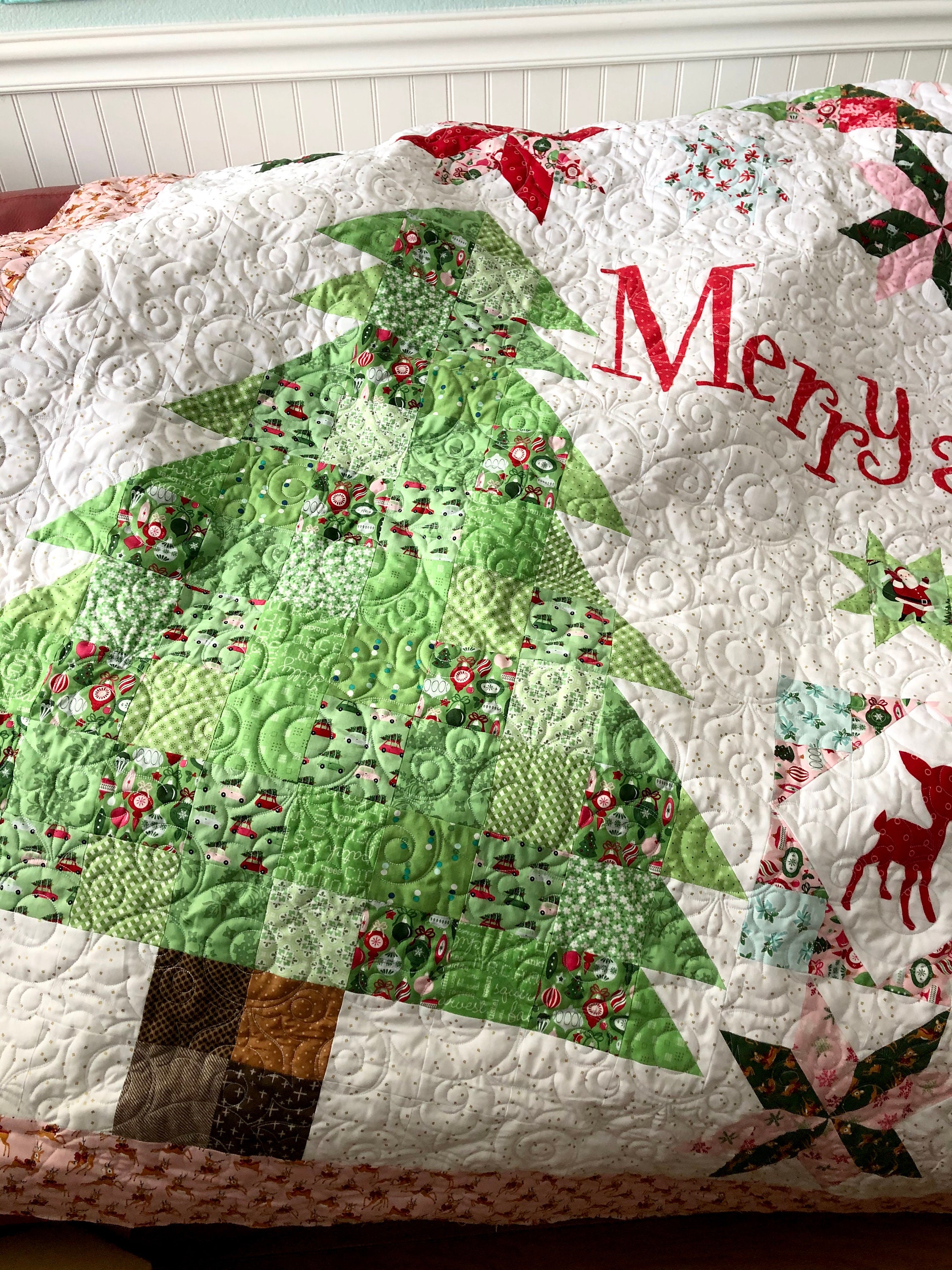 Merry and Bright PDF Quilt Pattern - Etsy