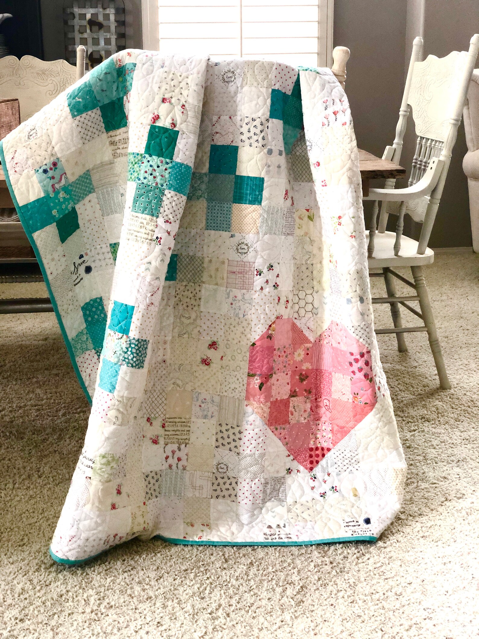 Swiss Kiss PDF Quilt Pattern Valentine Quilt Pattern Quilt | Etsy