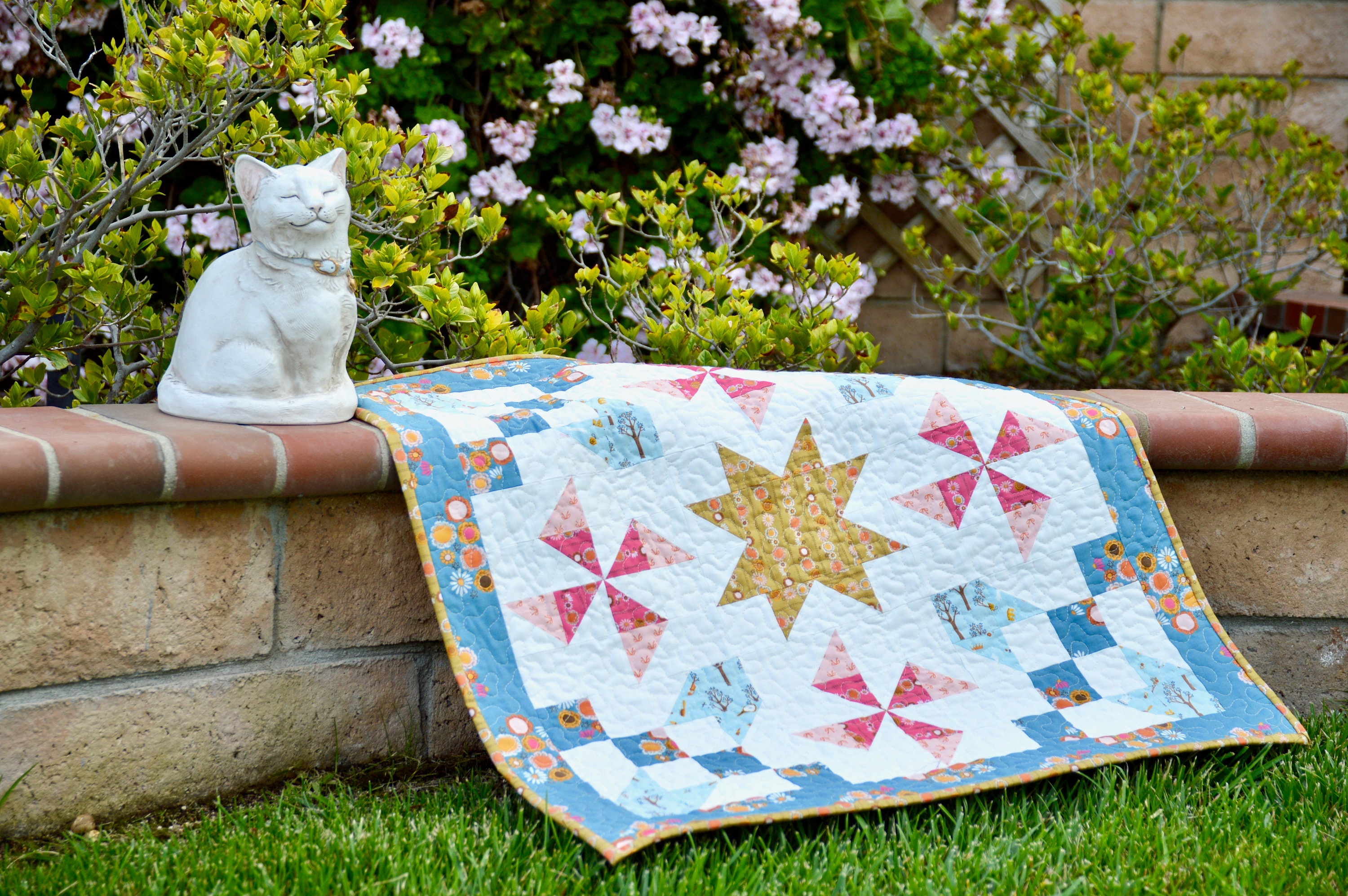 Good Morning Starshine PDF Quilt Pattern, Mini Quilt, Wallhanging ...