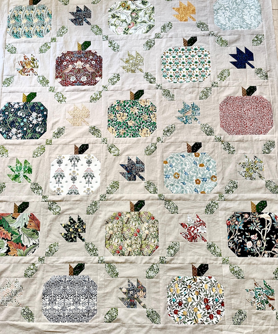 Autumn Harvest Quilt Pattern - PDF Download - Etsy