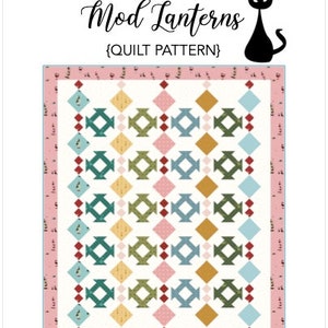 Mod Lanterns Paper Quilt Pattern - Etsy