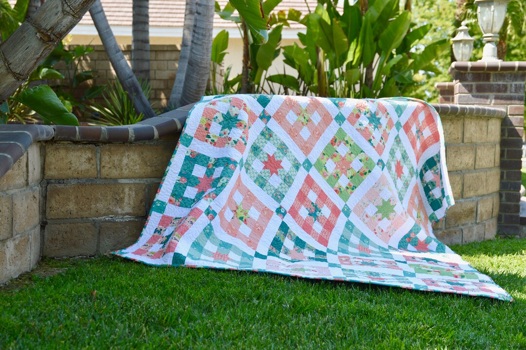 Gingham Picnic PDF Quilt Pattern - Etsy