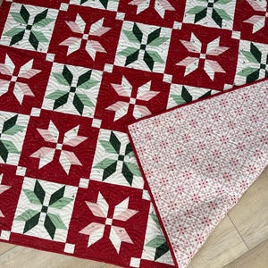 Snowflake Stars Paper Quilt Pattern - Etsy