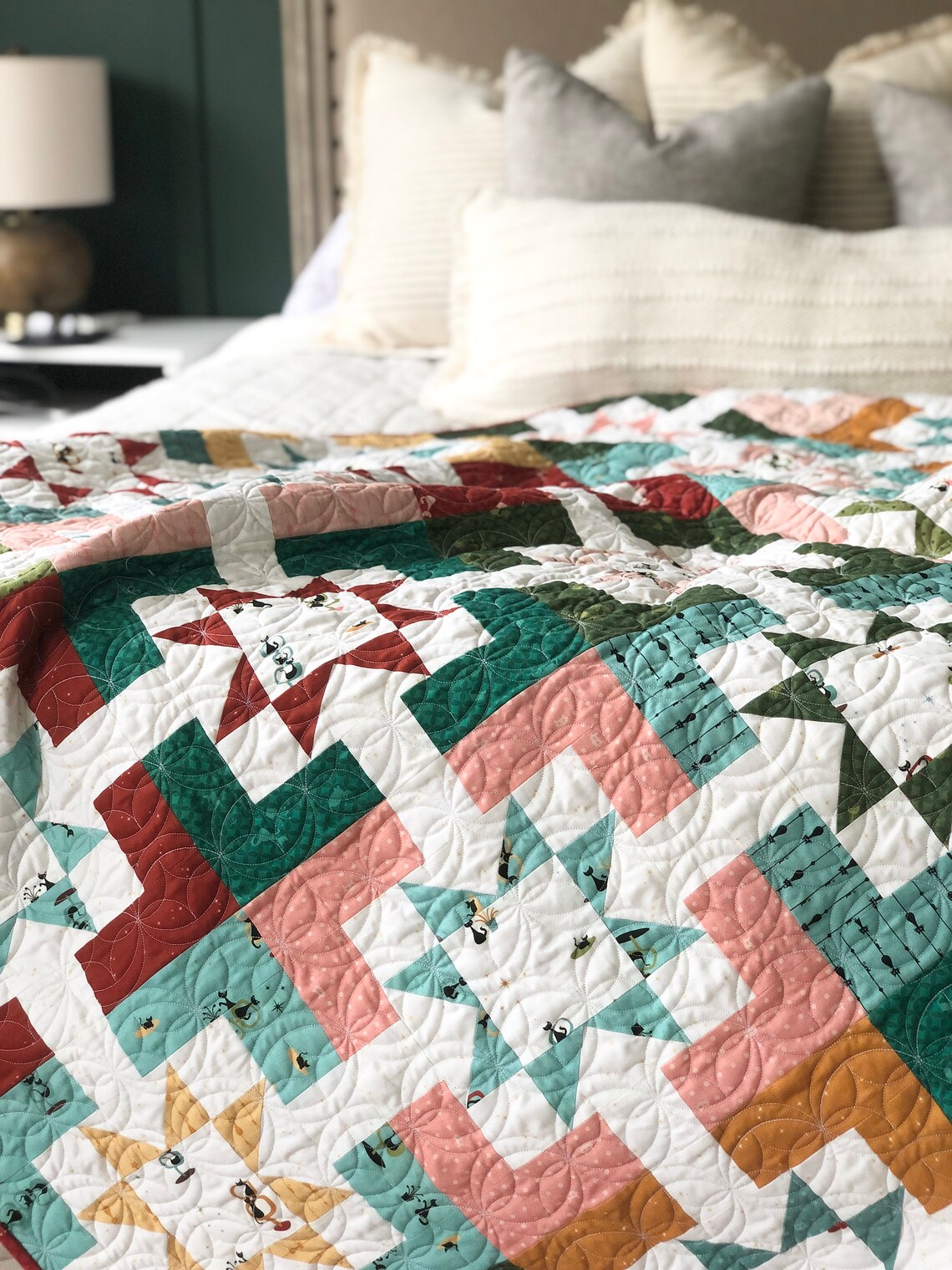 Mod Stars PDF Quilt Pattern - Etsy