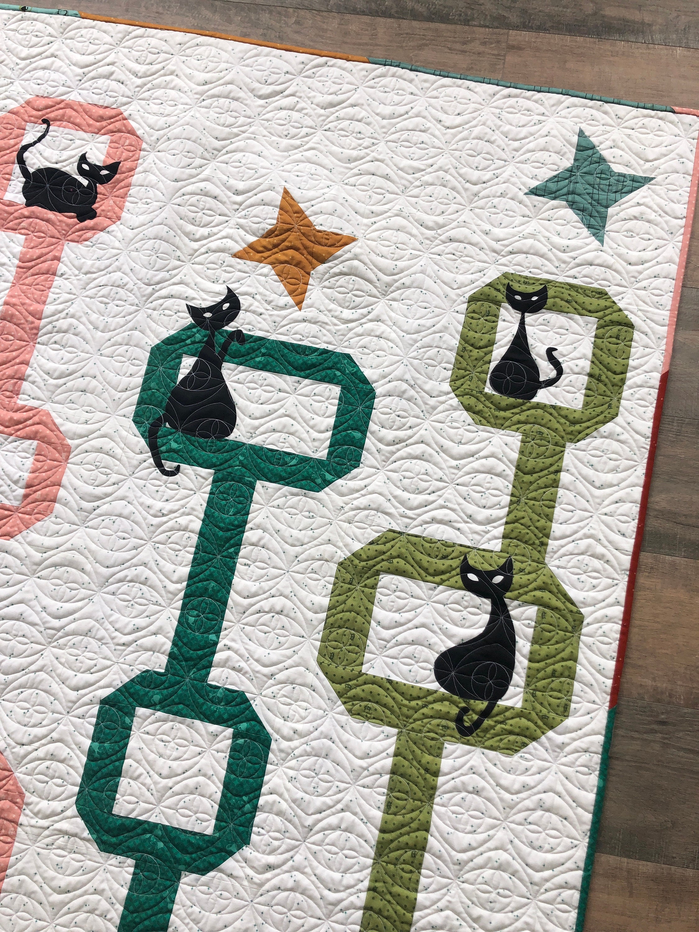 Mod Meow PDF Quilt Pattern - Etsy