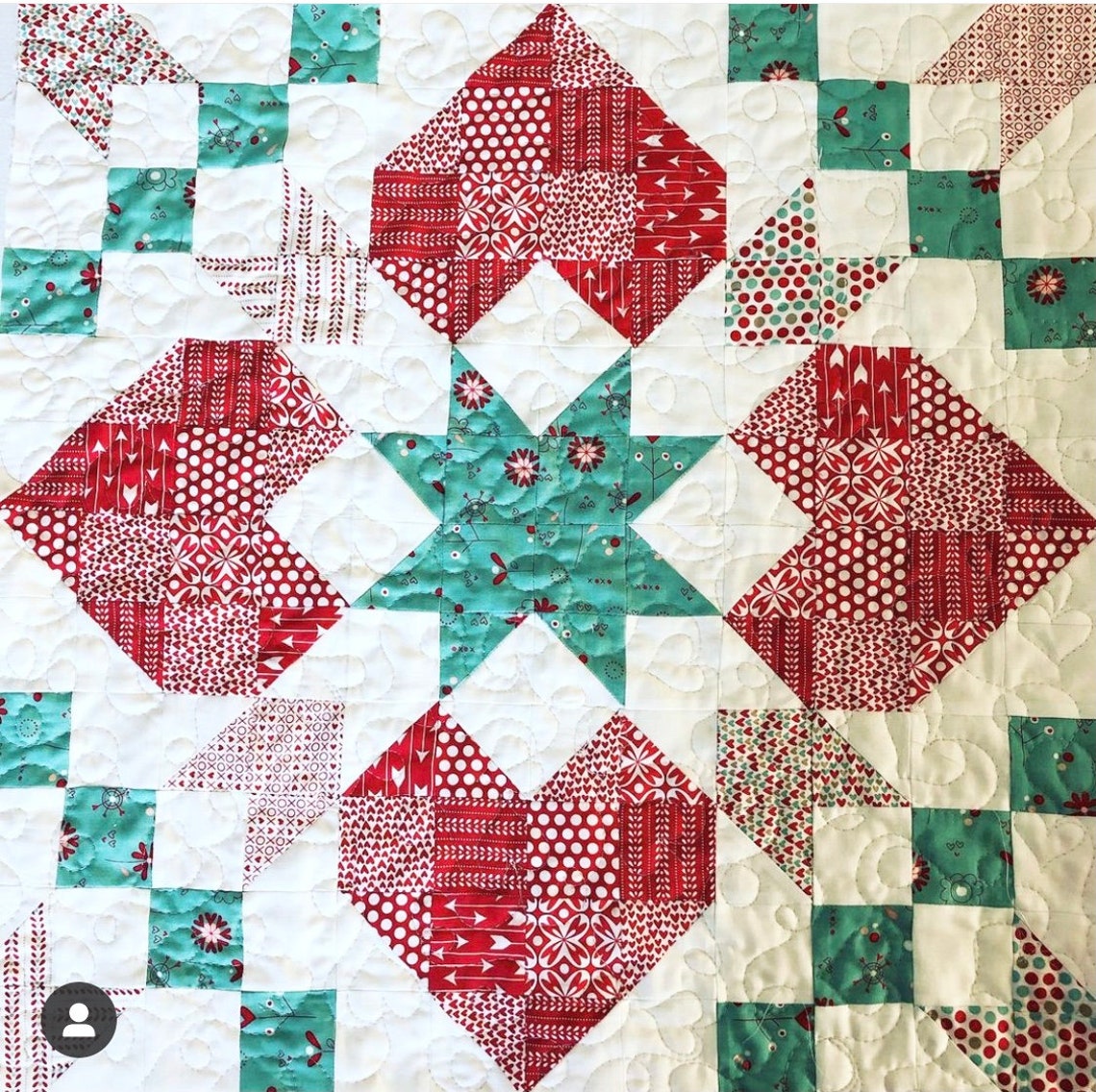 Star Crossed Love Quilt PAPER Pattern - Etsy
