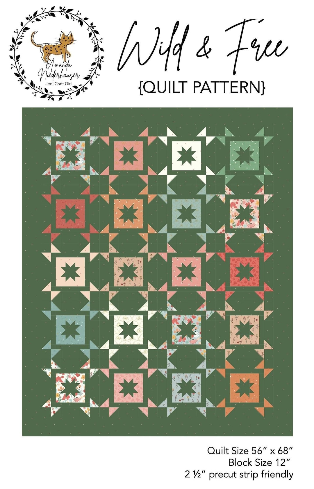 Wild and Free Quilt Pattern PDF - Etsy