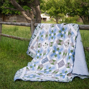 Cozy Winter Quilt Pattern PDF - Etsy