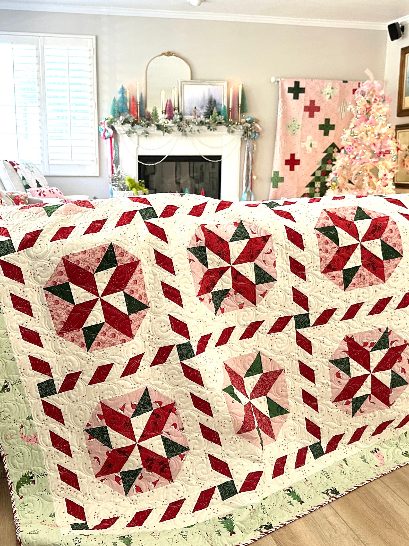 Peppermint Twirl PDF Quilt Pattern - Etsy