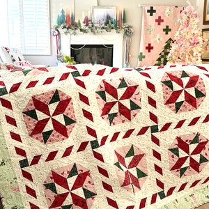 Peppermint Twirl PDF Quilt Pattern - Etsy