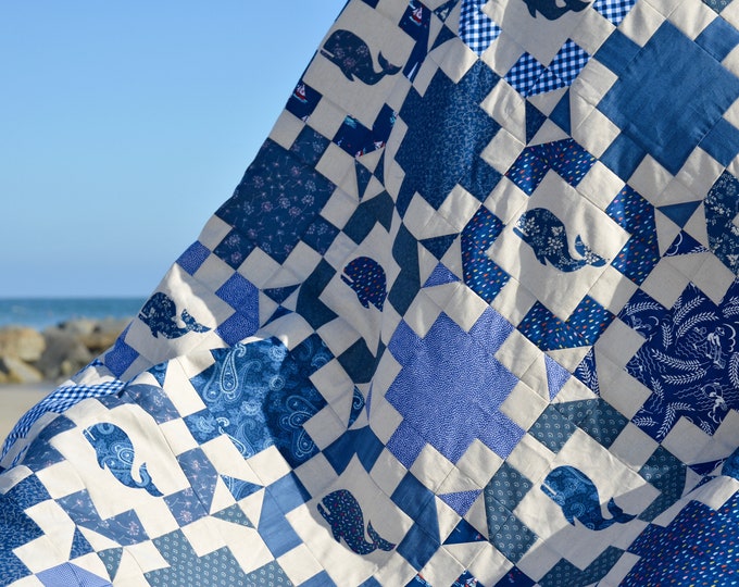 By the Sea Coastal Sea Shells Quilt Pattern INSTANT DOWNLOAD - Etsy