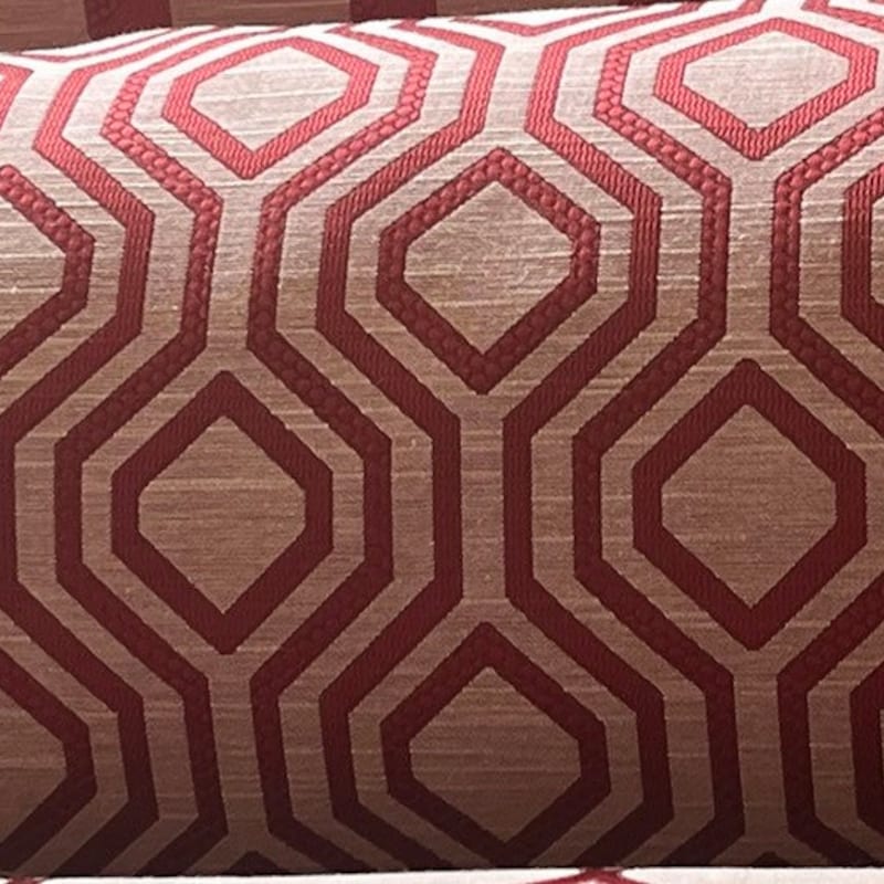 Modern Red Fabric - Etsy