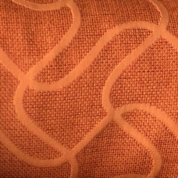 Burnt Orange Upholstery Fabric - Etsy