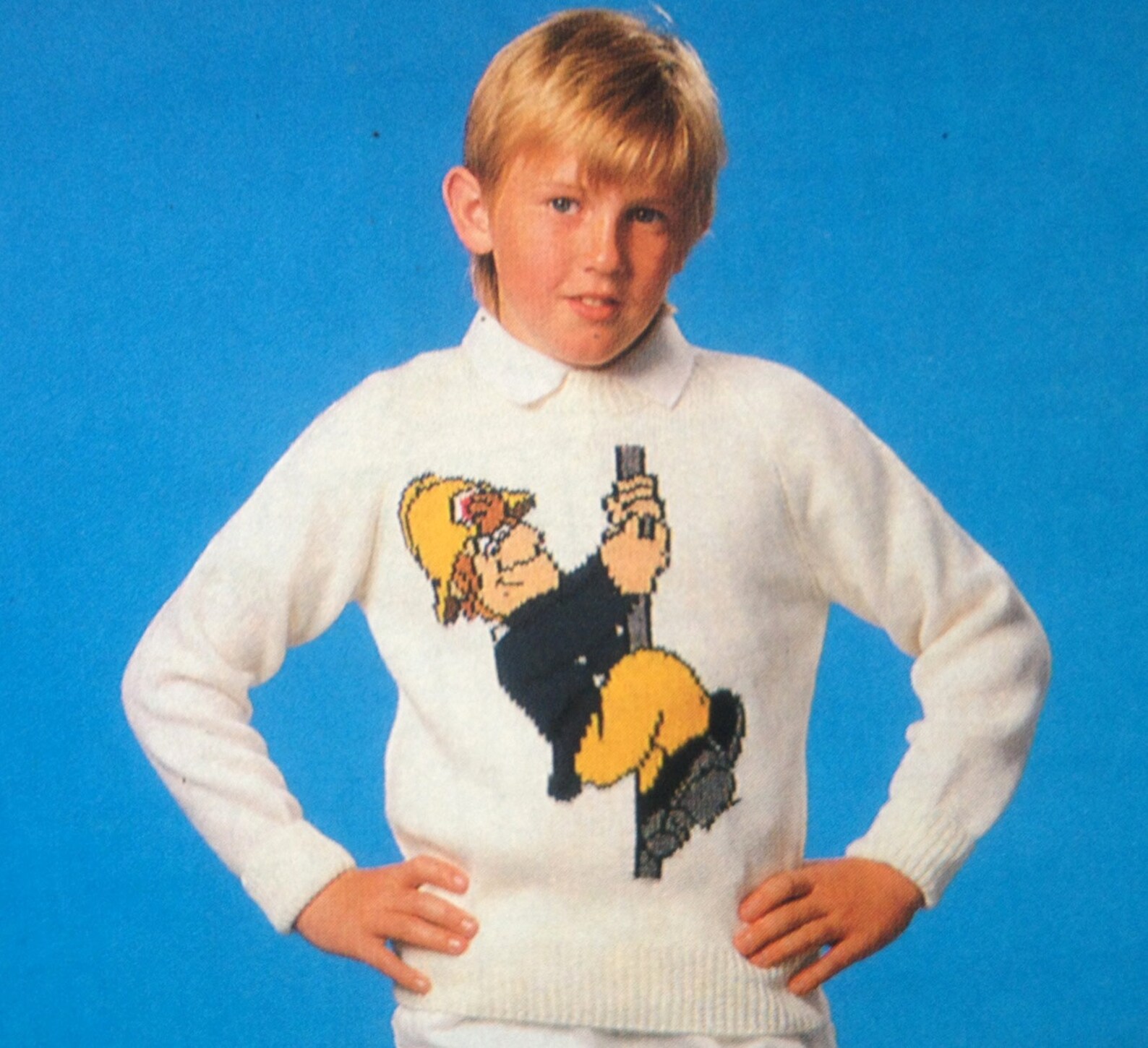 Fireman Sam Knitting Pattern Sweaters for Children and Adults - Etsy