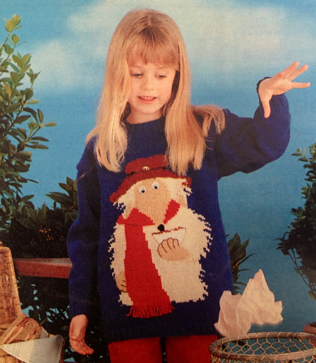The Wombles Vintage Knitting Pattern - Orinoco - Childs Sizes Aged 5 to ...