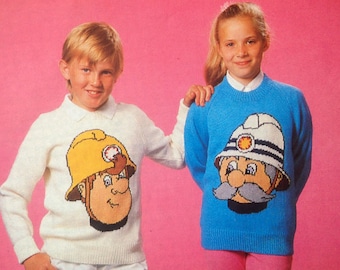 Vintage Pattern Fireman Sam Jumpers Adults and Childrens - Etsy UK