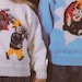 Fireman Sam Vintage Knitting Patterns for Childrens Character Jumpers ...