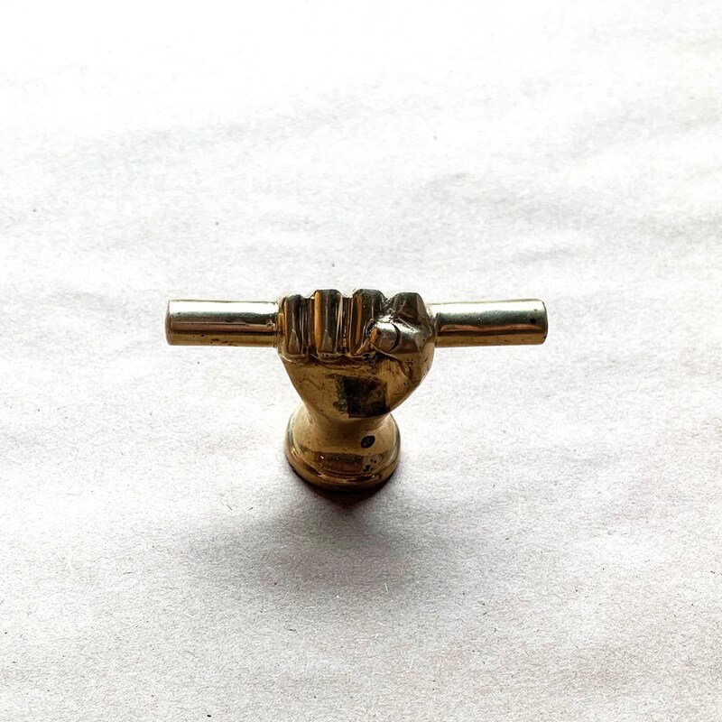 Brass Hand - Etsy