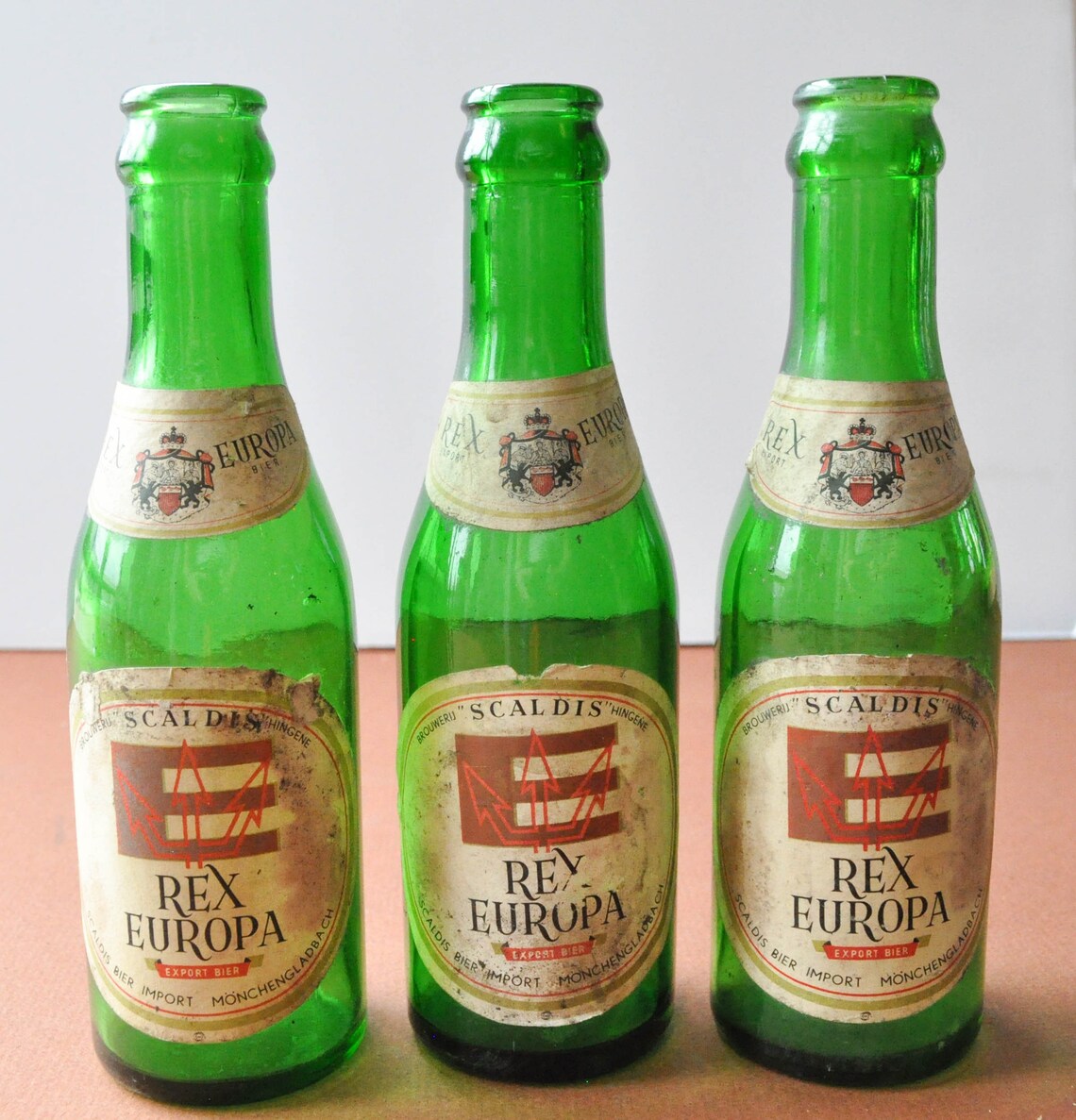 Rex Europa Beer Bottle Vintage European Glass Bottle - Etsy