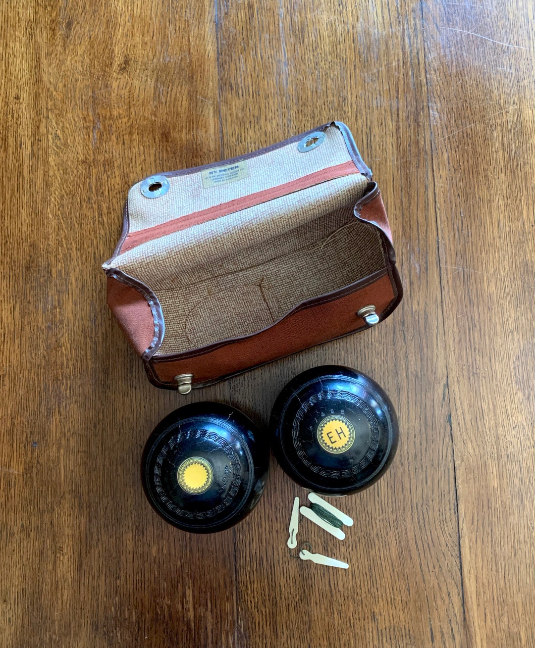 Vintage Bocce Bag, Bocce Game, Bag With Balls, European Game, 1950s - Etsy