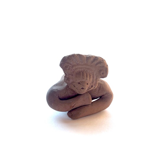 Mayan God Pipe Vintage Pipe Clay Pipe Ceremonial Pipe | Etsy