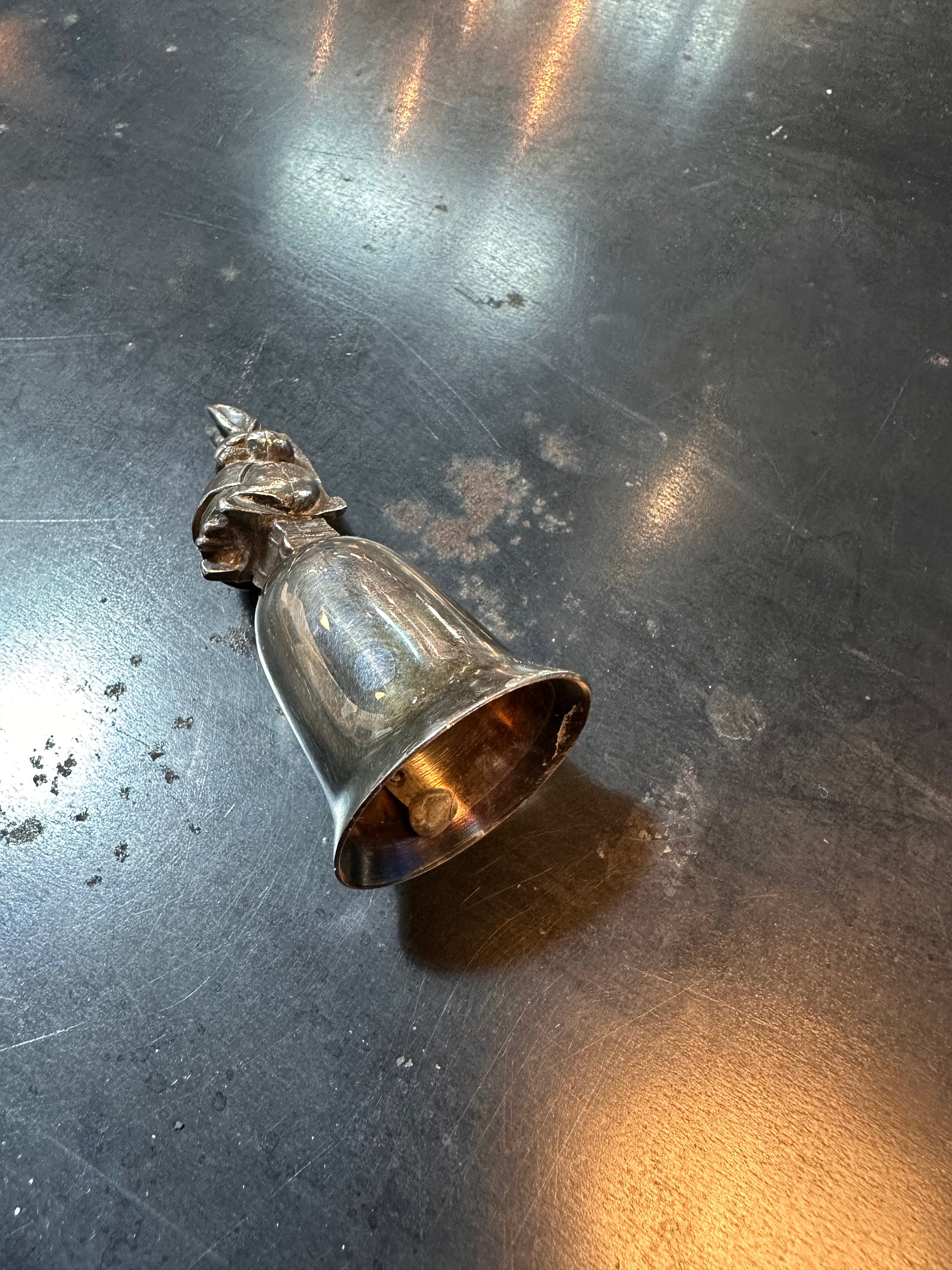 Silver Plated Bell, New England Collectible Bell, Beatrix Potter, Mrs ...