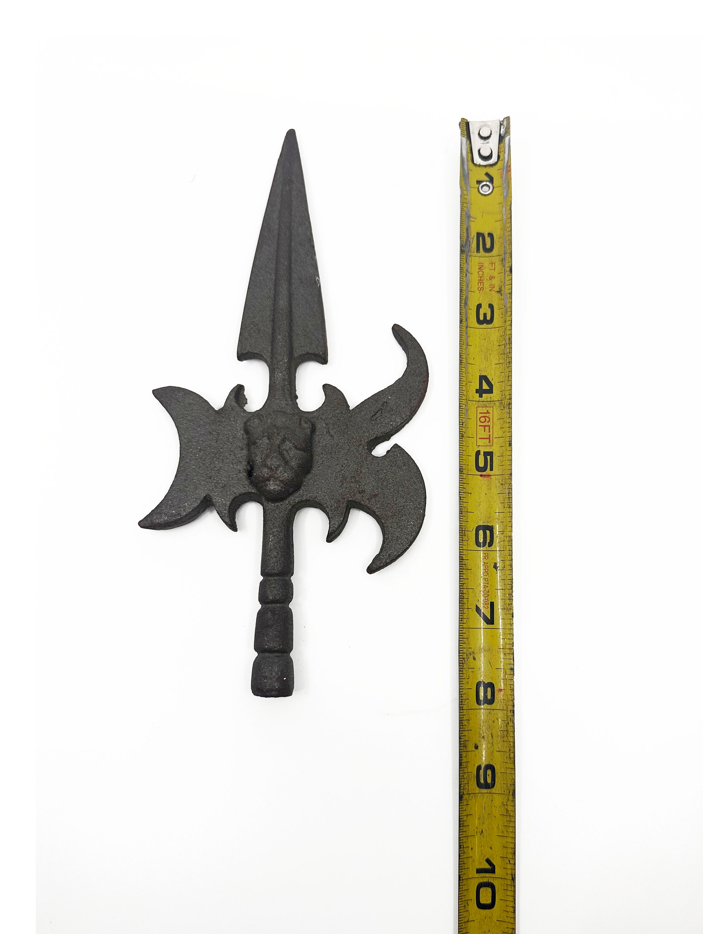 Vintage Iron Halberd, Halberd, Medieval, Battle, Decorative Item ...