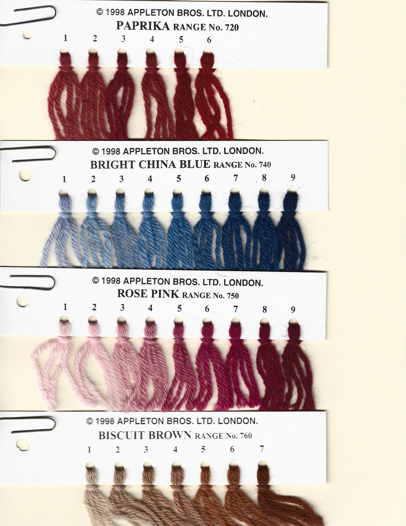 Appleton Crewel Wool Yarn Hank 180 Yardsselect Colors - Etsy