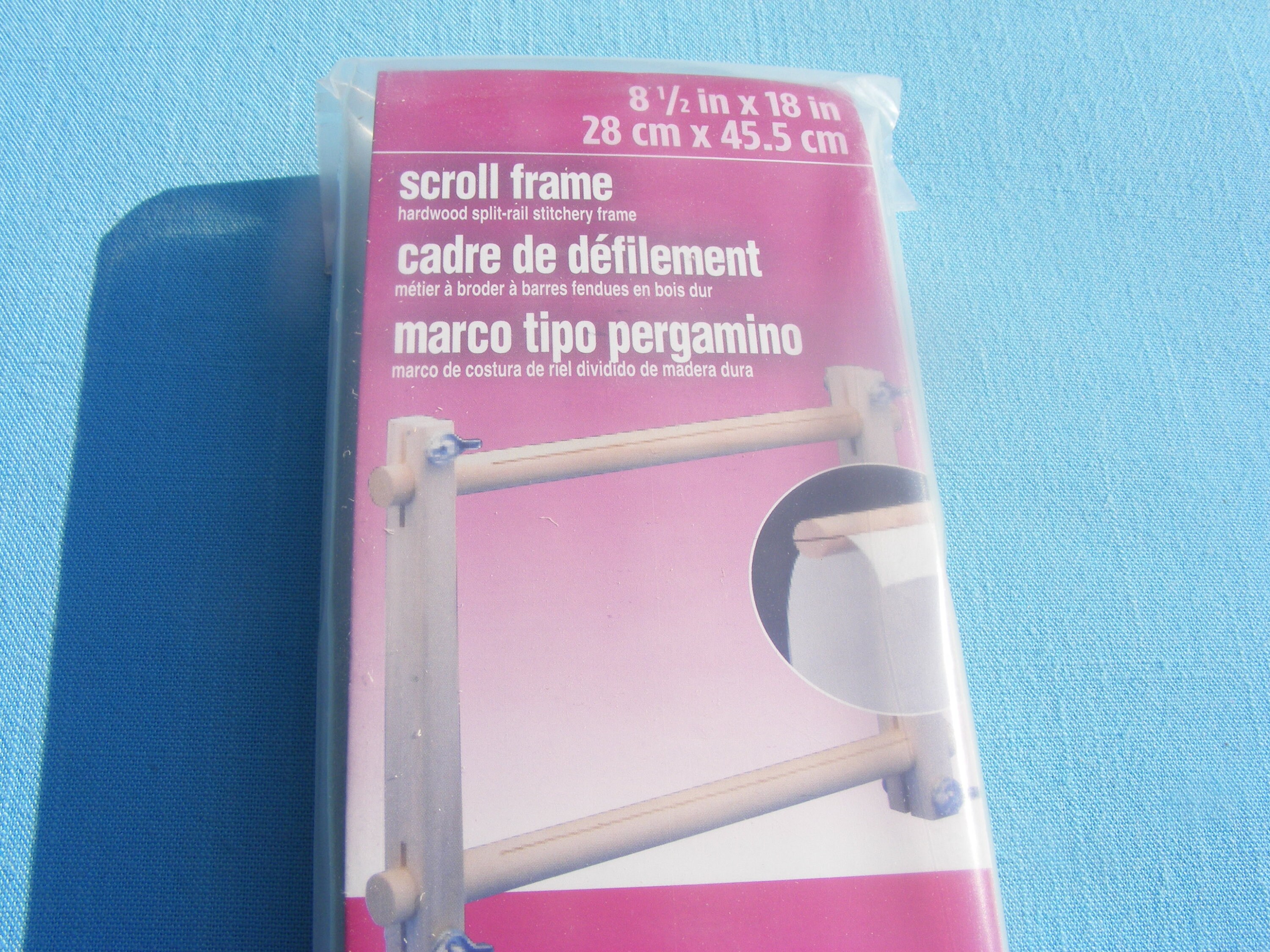 Needlework Scroll Frame 8.5x18 for cross stitch | Etsy