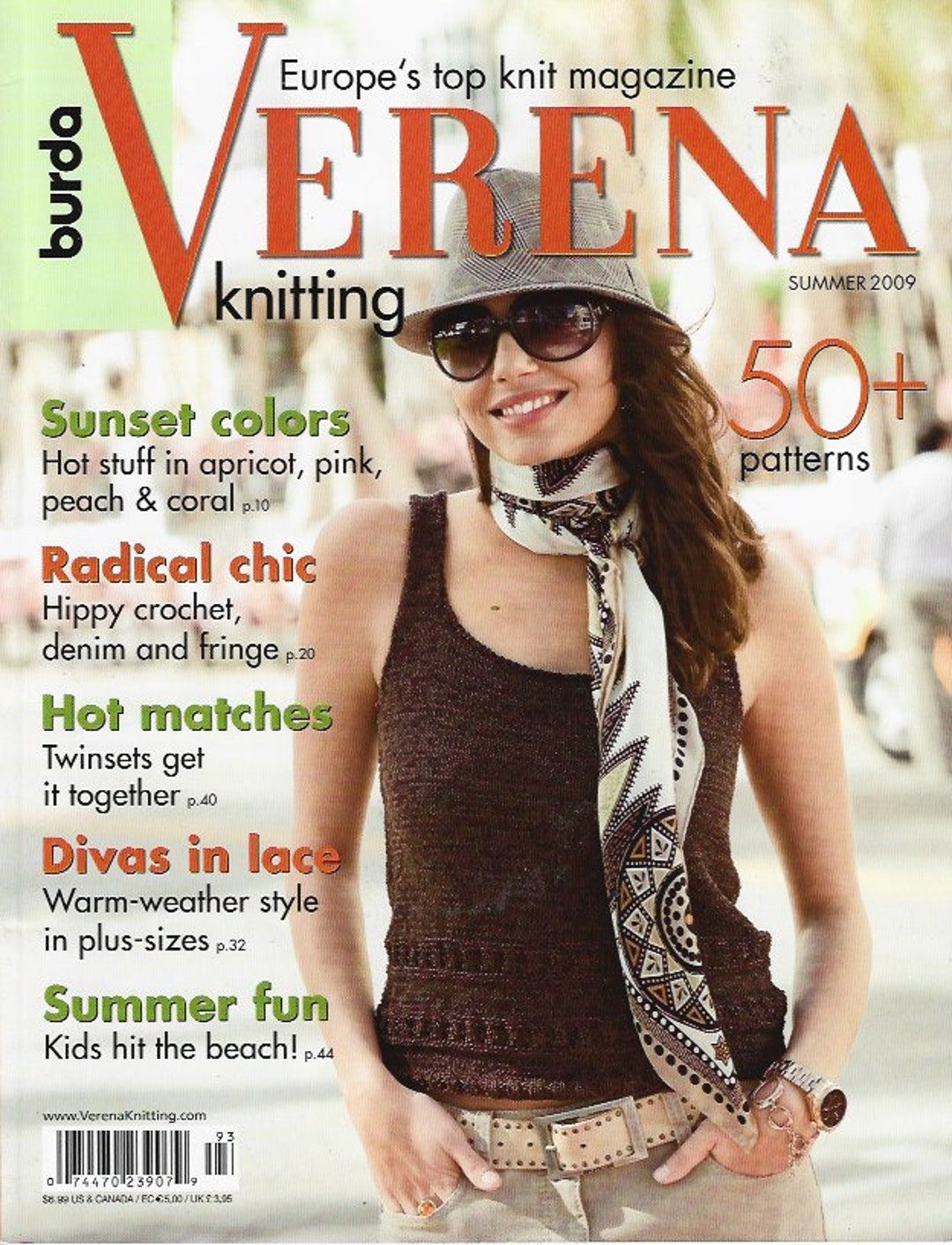 Burda Knitting Magazine - Verena - Sweater, Cardigan Patterns - Select ...