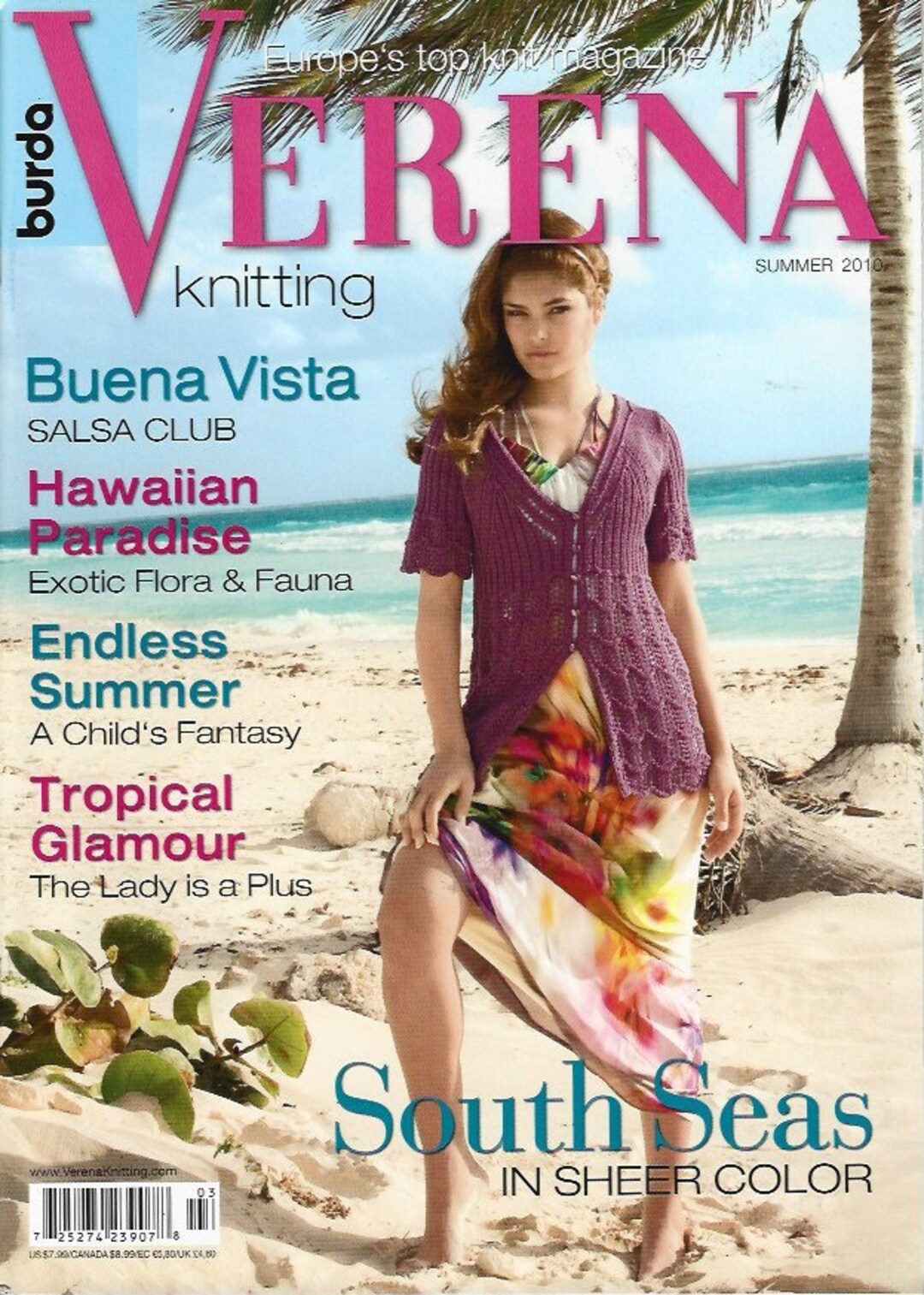 Burda Knitting Magazine Verena Sweater, Cardigan Patterns Select Issues ...