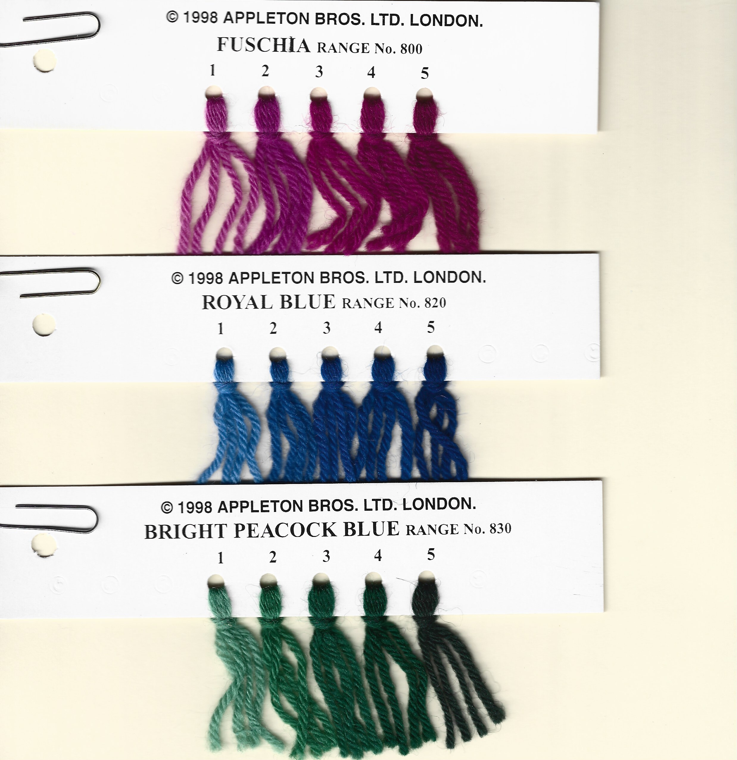 Appleton Crewel Wool Yarn Hank 180 Yardsselect Colors - Etsy