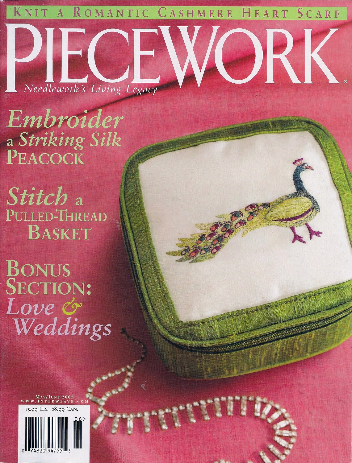 Piecework Magazine Needlework knitting crochet embroidery | Etsy