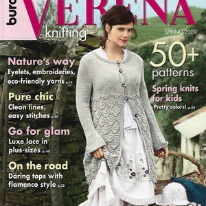 Burda Knitting Magazine - Verena - Sweater, Cardigan Patterns - Select ...