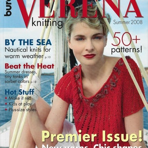 Burda Knitting Magazine - Verena - Sweater, Cardigan Patterns - Select ...