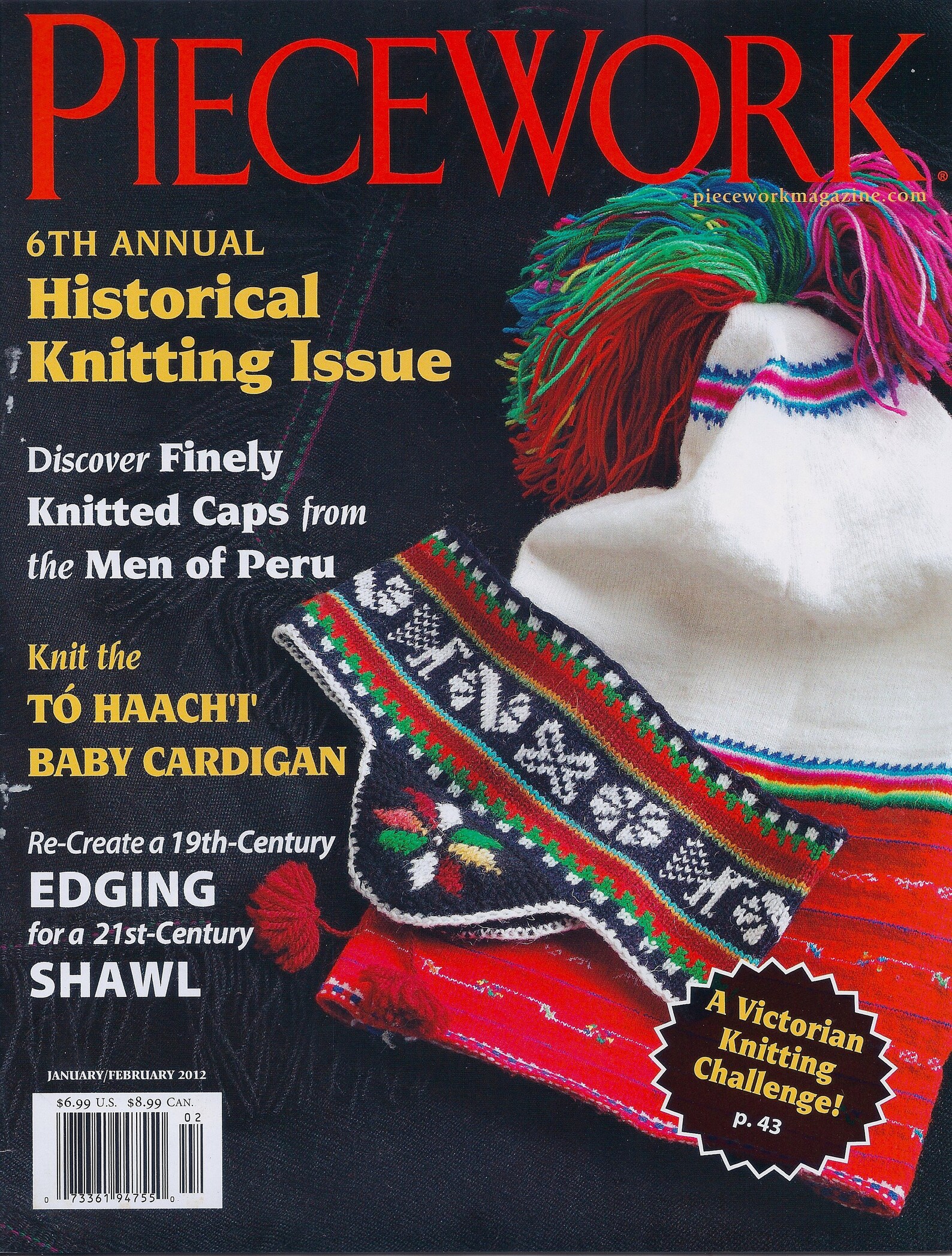 Piecework Magazine Needlework knitting Crochet Embroidery - Etsy