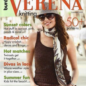 Burda Knitting Magazine - Verena - Sweater, Cardigan Patterns - Select ...