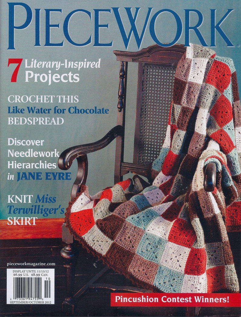Piecework Magazine Needlework knitting Crochet Embroidery - Etsy