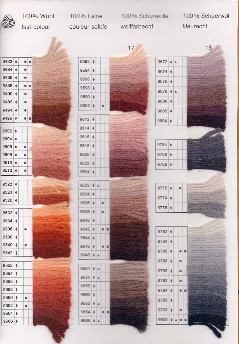 Anchor Tapestry Wool Yarn Skein11 Yards Each your Choice of - Etsy