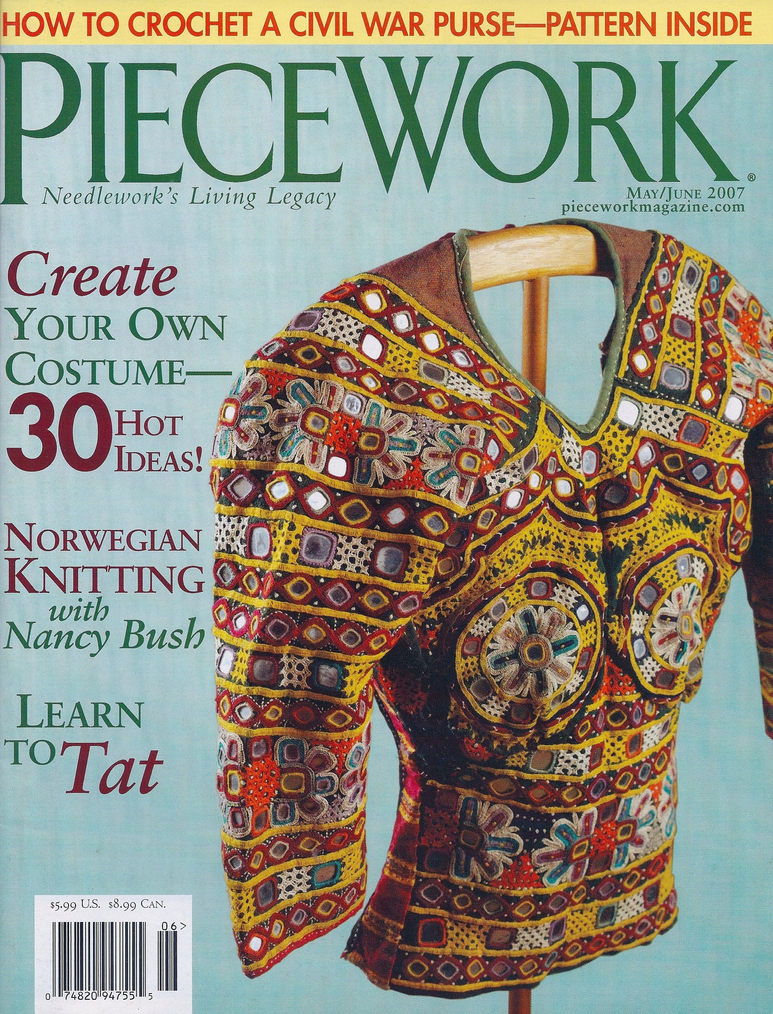 Piecework Magazine Needlework knitting Crochet Embroidery - Etsy