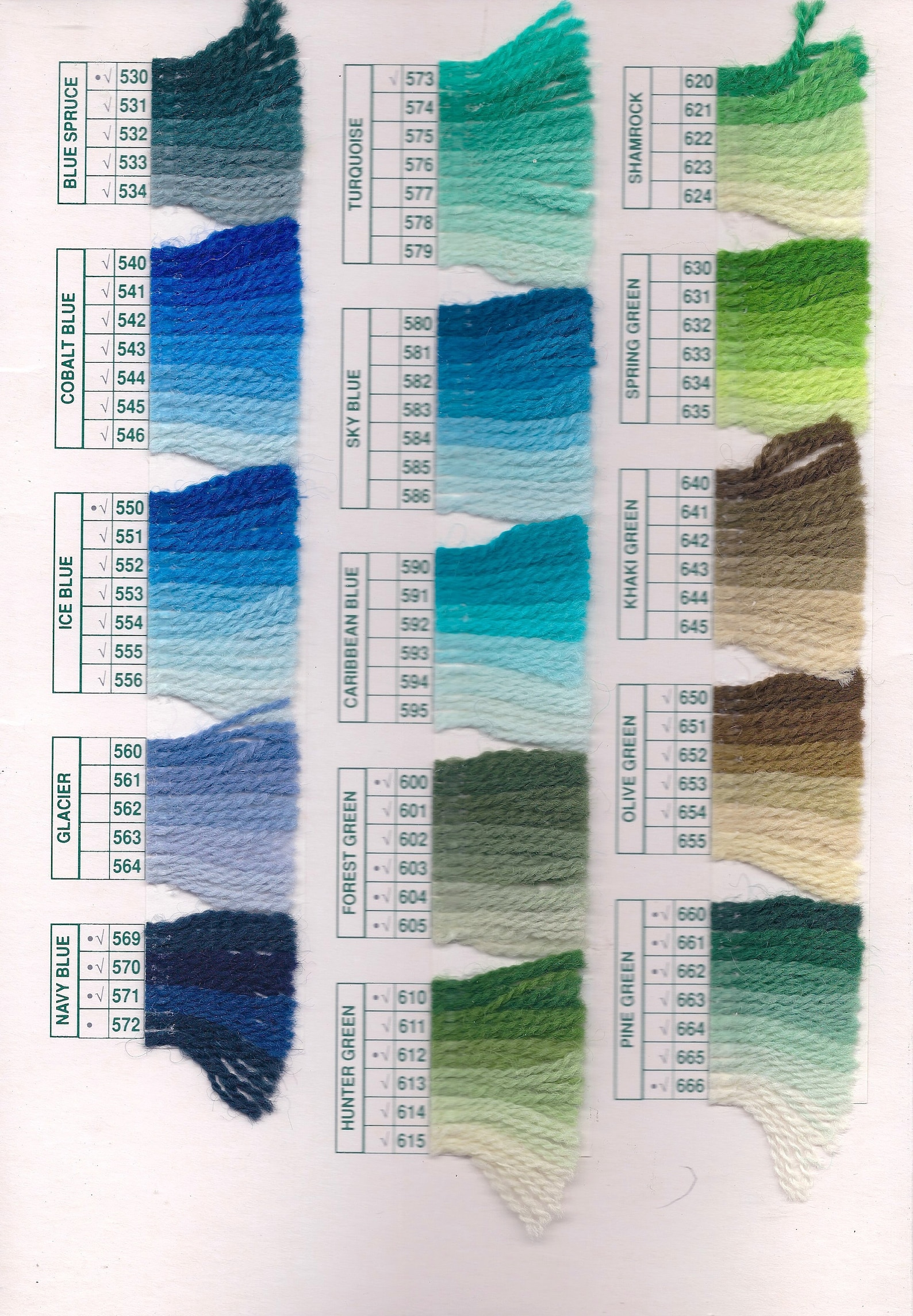 Paternayan Persian Wool Yarn Skein(8yds Each)-your Choice of Colors- 61 ...