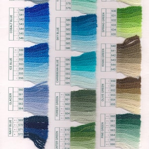 Paternayan Persian Wool Yarn Skein(8yds Each)-your Choice of Colors- 10 ...